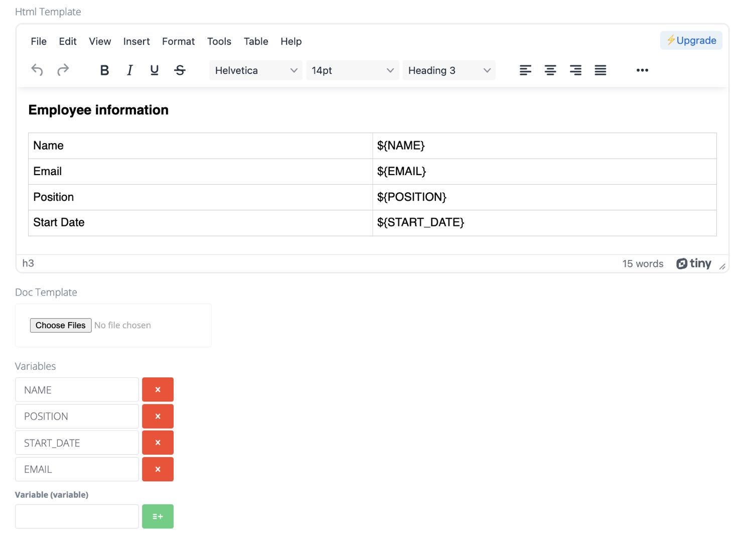 DocuMaker - Giải pháp tự động hóa tạo file văn bản theo template & dữ liệu có sẵn